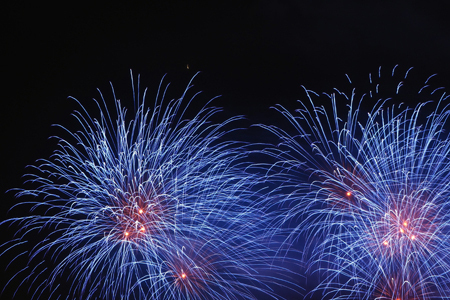 朝霞「彩夏祭花火2023」: ココアの気ままな日々